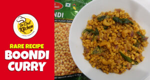 How to make Boondi Curry | Boondi Ki Sabzi Recipe | Andhra Style Boondi ...